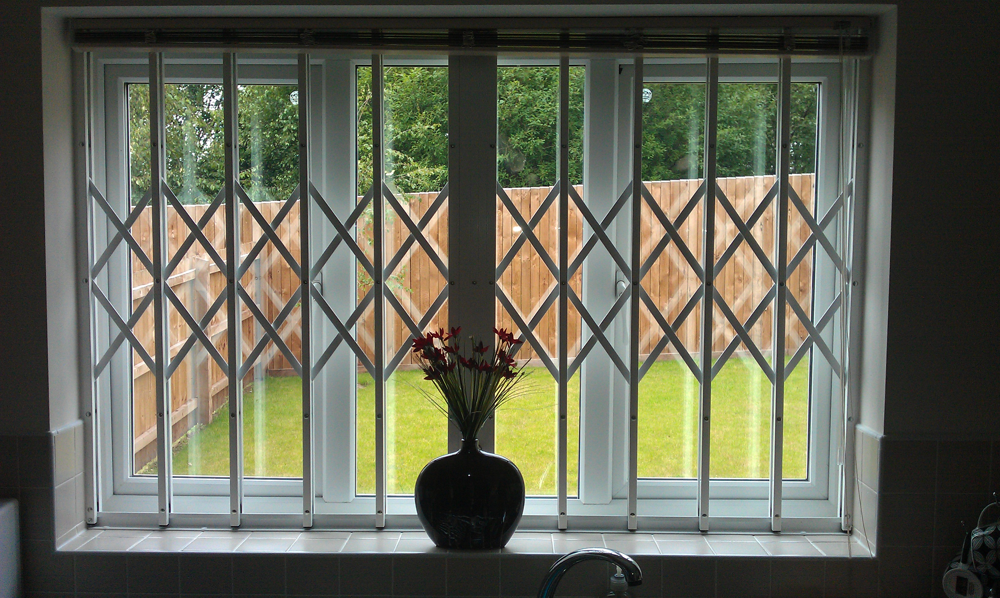 Kitchen Window Interior Fitted Security Grille Kitchen Window Interior Fitted Security Grille