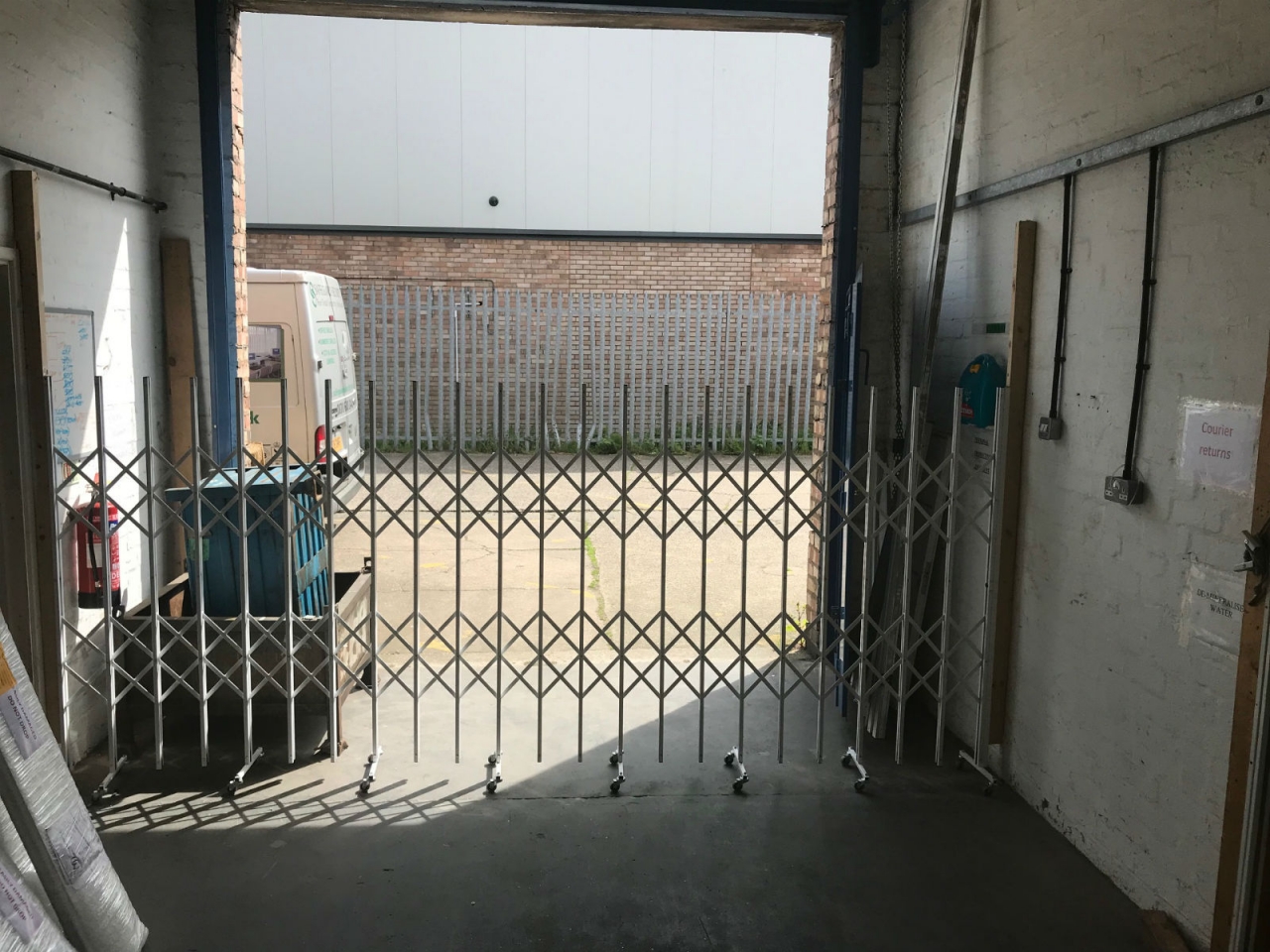 Trackless Barrier | Safeguard Security Grilles